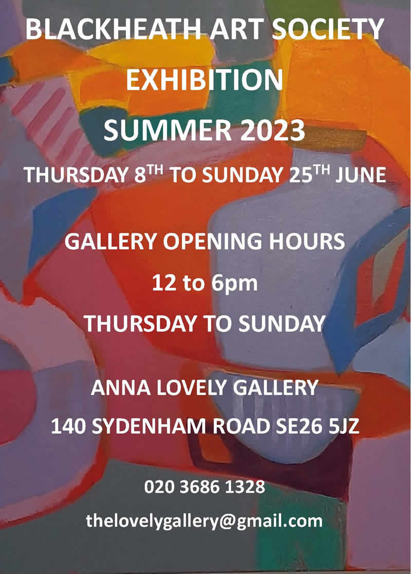 Blackheath Art Society – Anna Lovely Gallery